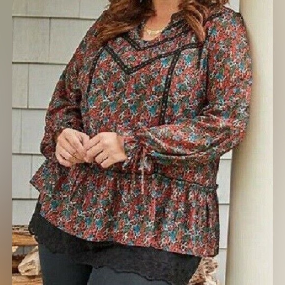 Matilda Jane | Tops | Matilda Jane Carol Choose Your Own Path Blouse ...